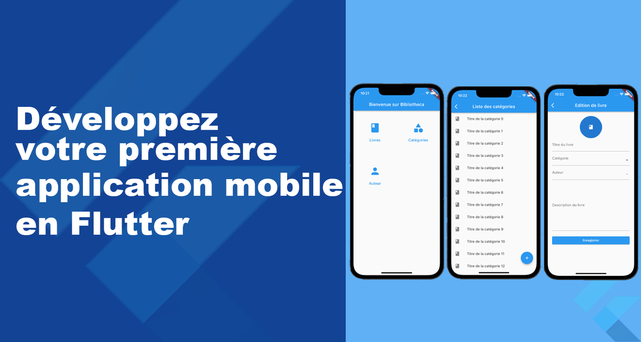 Je vais créer votre application Android / iOS avec Flutter par LFD