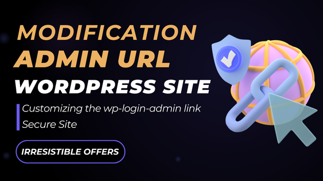I will change the default admin url of your wordpress site by Ishola_web