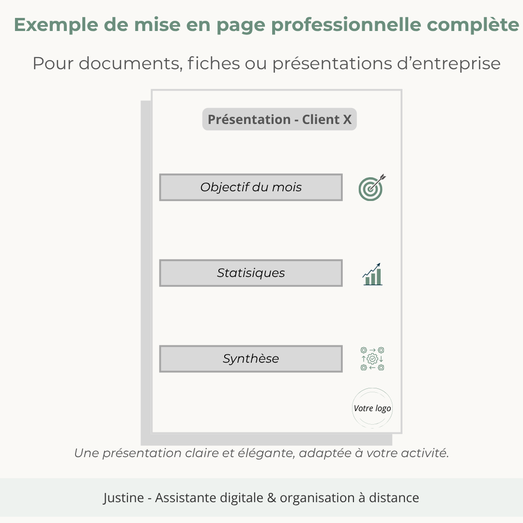 Je vais transformer vos documents en supports professionnels et ...