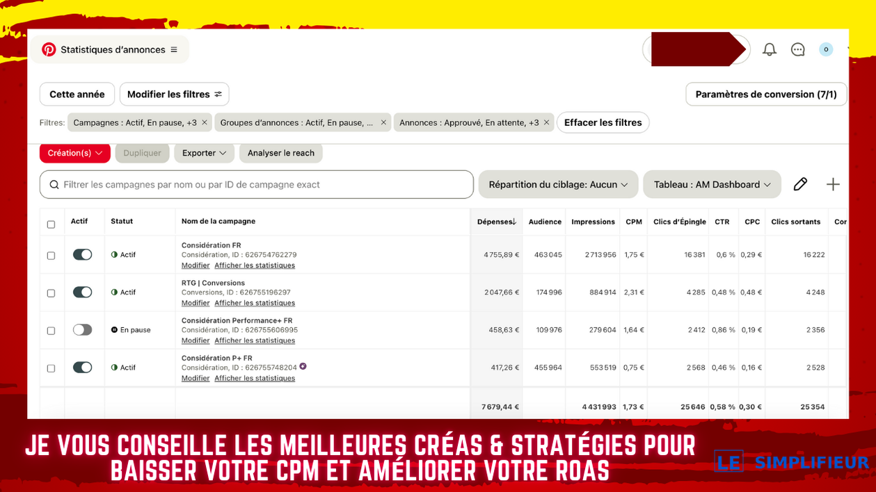 Je vais gérer vos campagnes Pinterest Ads pour booster vos ventes et ...