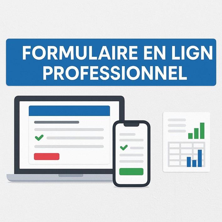 Je vais créer un formulaire en ligne simple de 15 questions maximum par ...