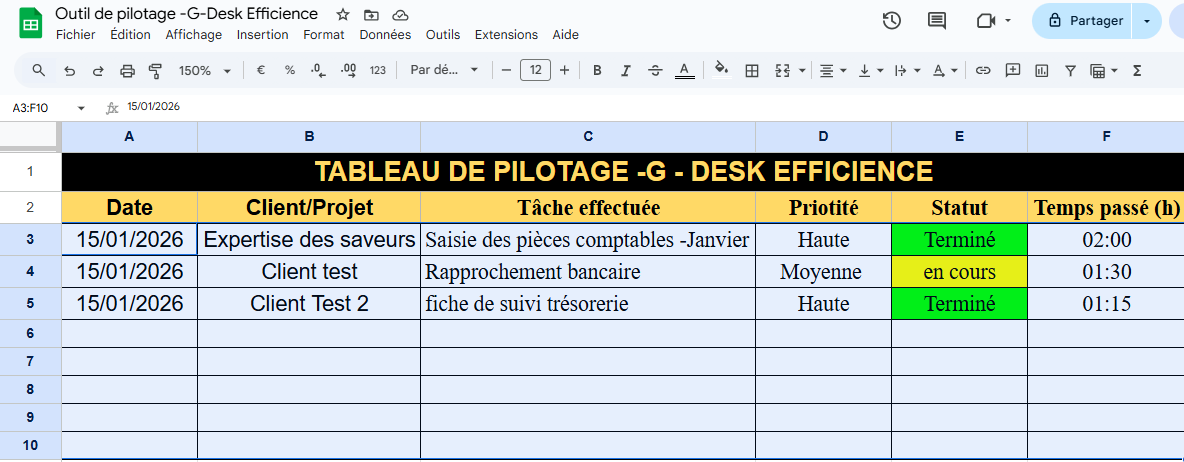 G_Desk_Efficience | Freelance sur ComeUp