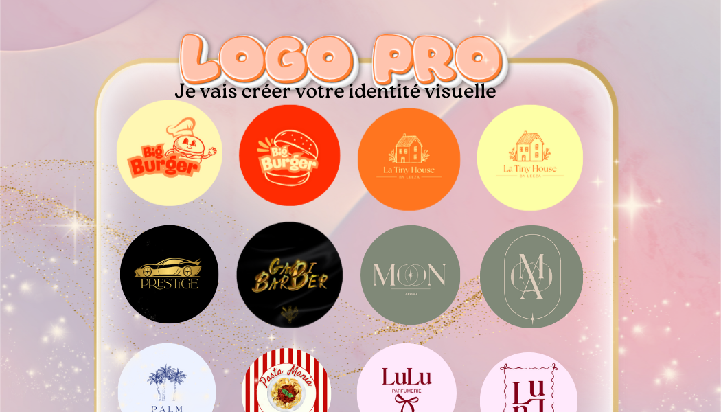 Je vais concevoir votre logo sur mesure par LisaLebreton