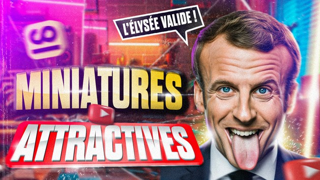 Je vais être votre miniamaker et designer une miniature / vignette ...