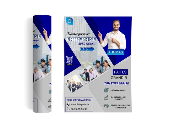 Je vais créer vos flyers et affiches personnalisés conçus sur mesure ...