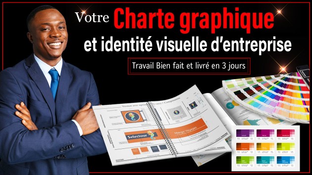 Je vais créer l'identité visuelle et la charte graphique de votre entreprise, marque ou projet ...