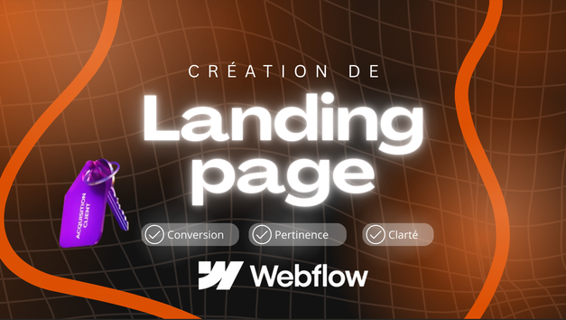 Je vais construire votre landing page avec Webflow par Jodiel_Tunnel