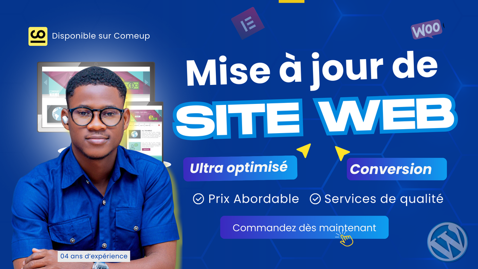 Je vais faire la maintenance et la mise à jour de votre site web Wordpress par GrowthPartner