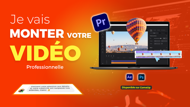 Je vais faire un montage vidéo professionnel par Cazert_Studio