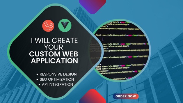 I will create your custom web application by codeur_creatif