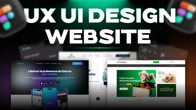 I will make your modern UI/UX website layout or your website design for ...