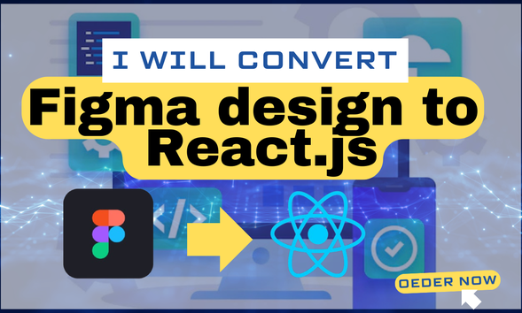 I will convert Figma to React.js Pixel Perfect Figma to React ...