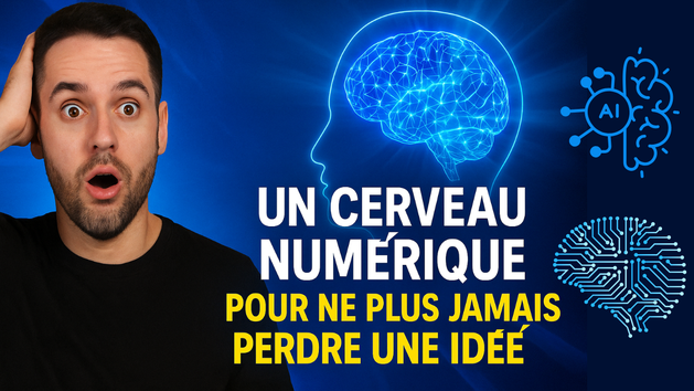 Je vais construire pour vous un "cerveau numérique" pour ne plus jamais ...
