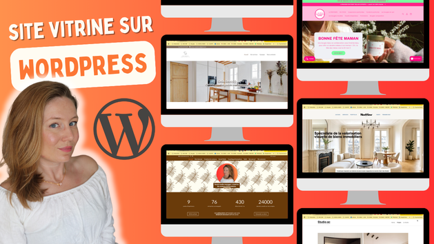 Je vais créer votre site vitrine sur Wordpress par MarieGalliez