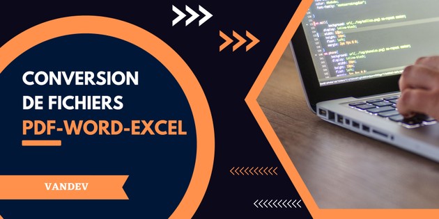 Je vais convertir vos fichiers image en PDF/WORD, PDF en WORD, PDF en EXCEL, EXCEL vers JSON ...