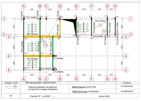 Je vais dimensionner les structures porteuses de votre projet de ...