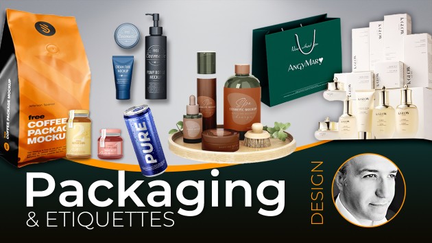 Je vais concevoir votre packaging, étiquette, Premium sur mesure par ...
