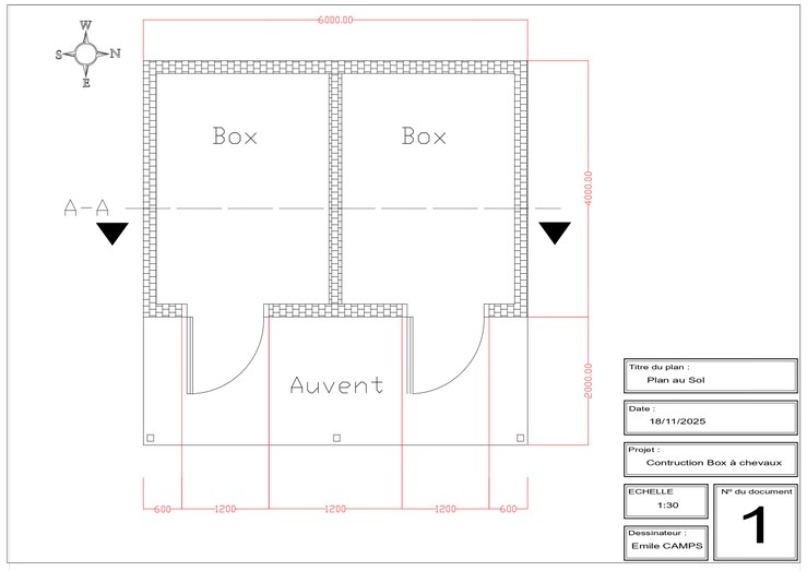 Je vais réaliser vos plans de bâtiments en 2D/3D par EmileCamps