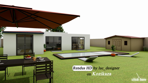 I will design a 3D house plan on Kozikaza, the new Leroy Merlin platform, with its 2D Kozi ...