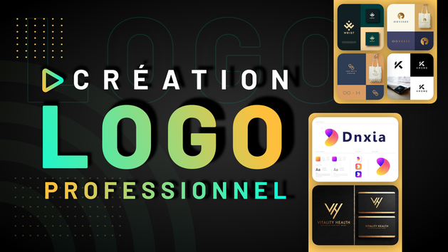 Je vais faire la création de logo ou design de logo professionnel et ...