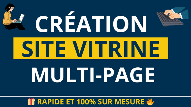 Je vais créer votre site vitrine multi-page sur mesure en HTML, CSS, JS par Venance_Kaou
