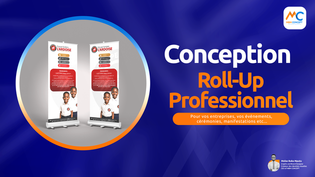 Je vais concevoir un Roll-Up professionnel par MoiseBuka