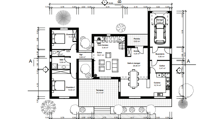 Je vais concevoir votre plan 2D sur-mesure avec précision clarté et ...