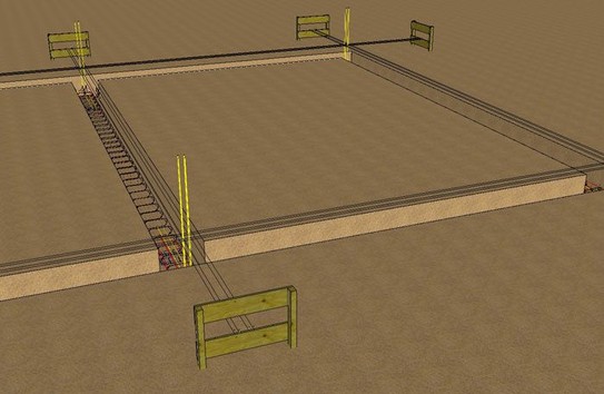 Je vais réaliser un plan de fondation et/ou d'implantation pour la construction de votre future ...