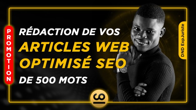 Je vais rédiger un article web optimisé SEO de 500 mots par DND_ExpJuriste