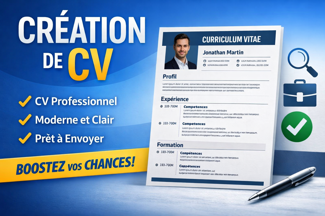 Je vais vous aider pour la création / correction de CV par Moi8