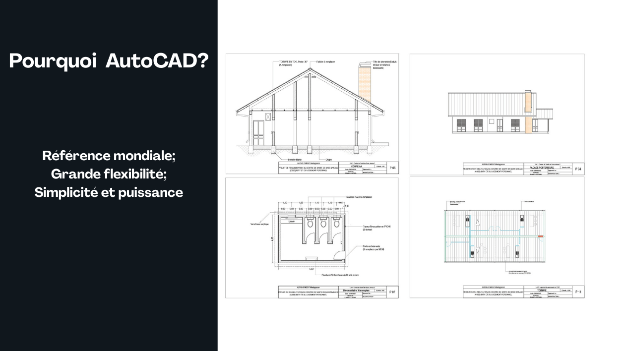 Je vais dessiner vos plans 2D et 3D sur AutoCAD par maheri