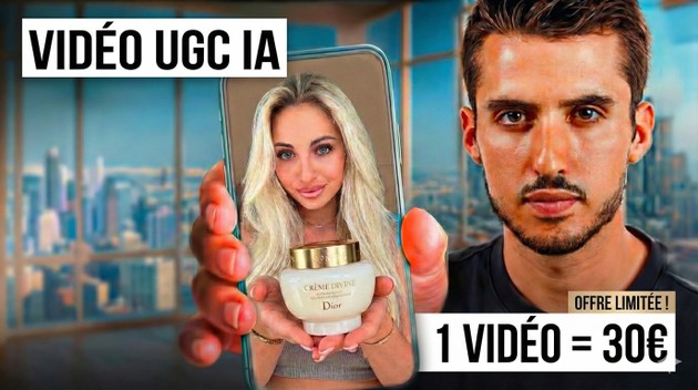 Je vais créer votre publicité UGC ultra réaliste avec l'IA par Marfit