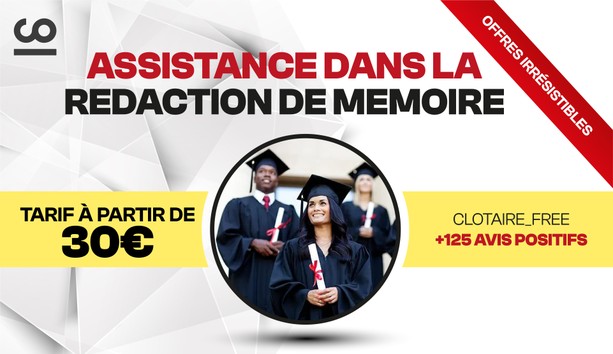 Je vais vous aider à rédiger 5pages de votre mémoire et vous prodiguer ...