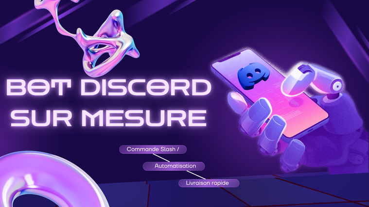 Je vais créer et coder votre bot Discord sur mesure par RantomampianinaSOM