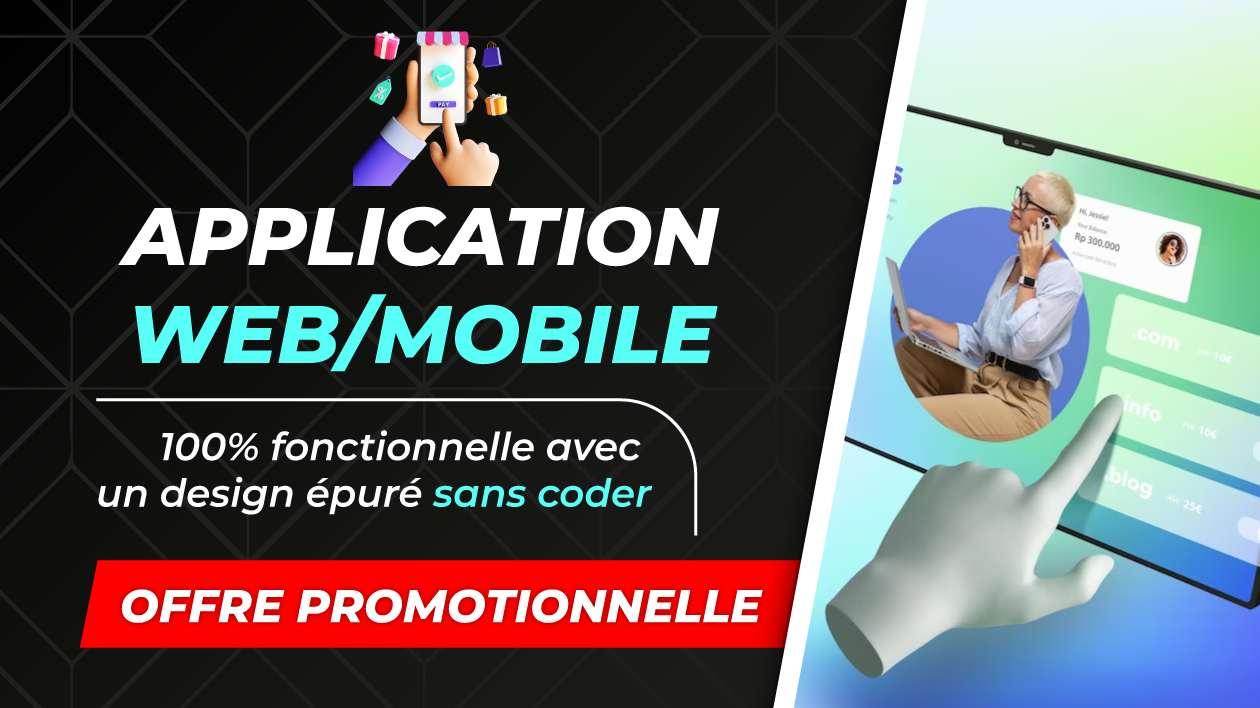 Je vais développer votre application web/mobile avec du No-code par Paolo_dev