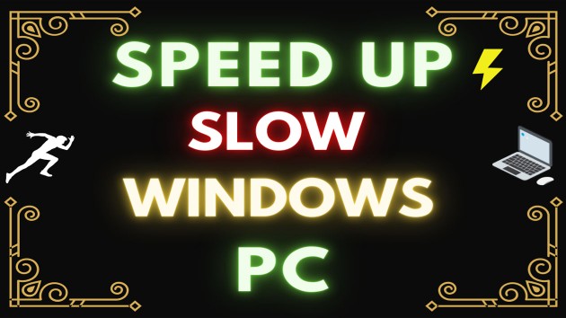 I will speed up, fps boost gaming computer, fix slow PC optimization ...