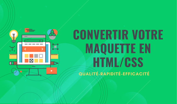 Je vais convertir votre maquette en HTML/CSS par Nabilos16