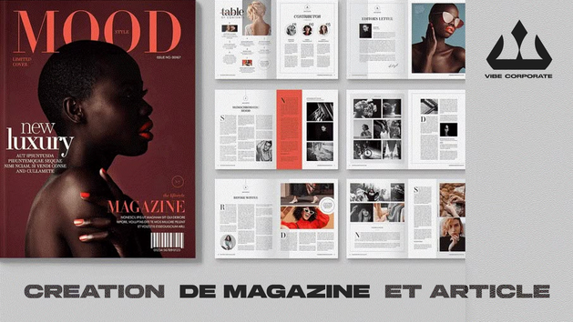 Je vais créer votre magazine de A à Z par vibecorporate
