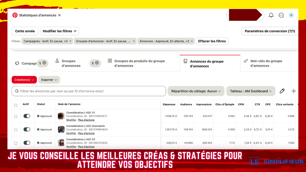 Je vais gérer vos campagnes Pinterest Ads pour booster vos ventes et ...