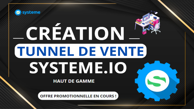 Je vais créer votre tunnel de vente systeme.io complet 2023 par Badre_Ecom