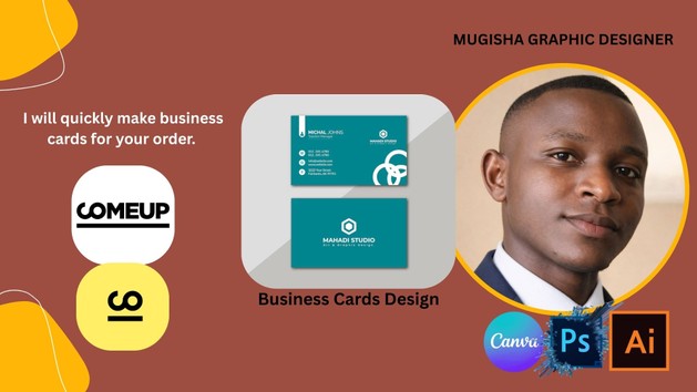 I will design unique and elegant business cards by Elvis_Mugisha2026
