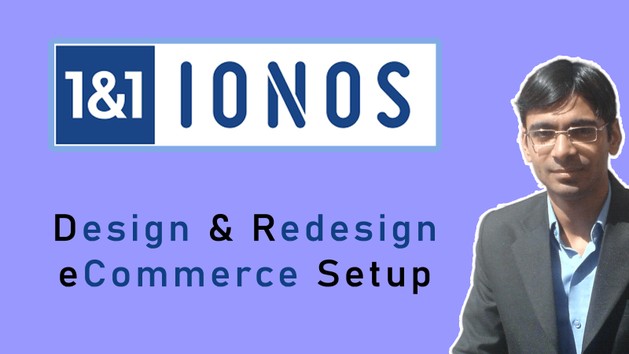 I will create ionos website with store by mohitk