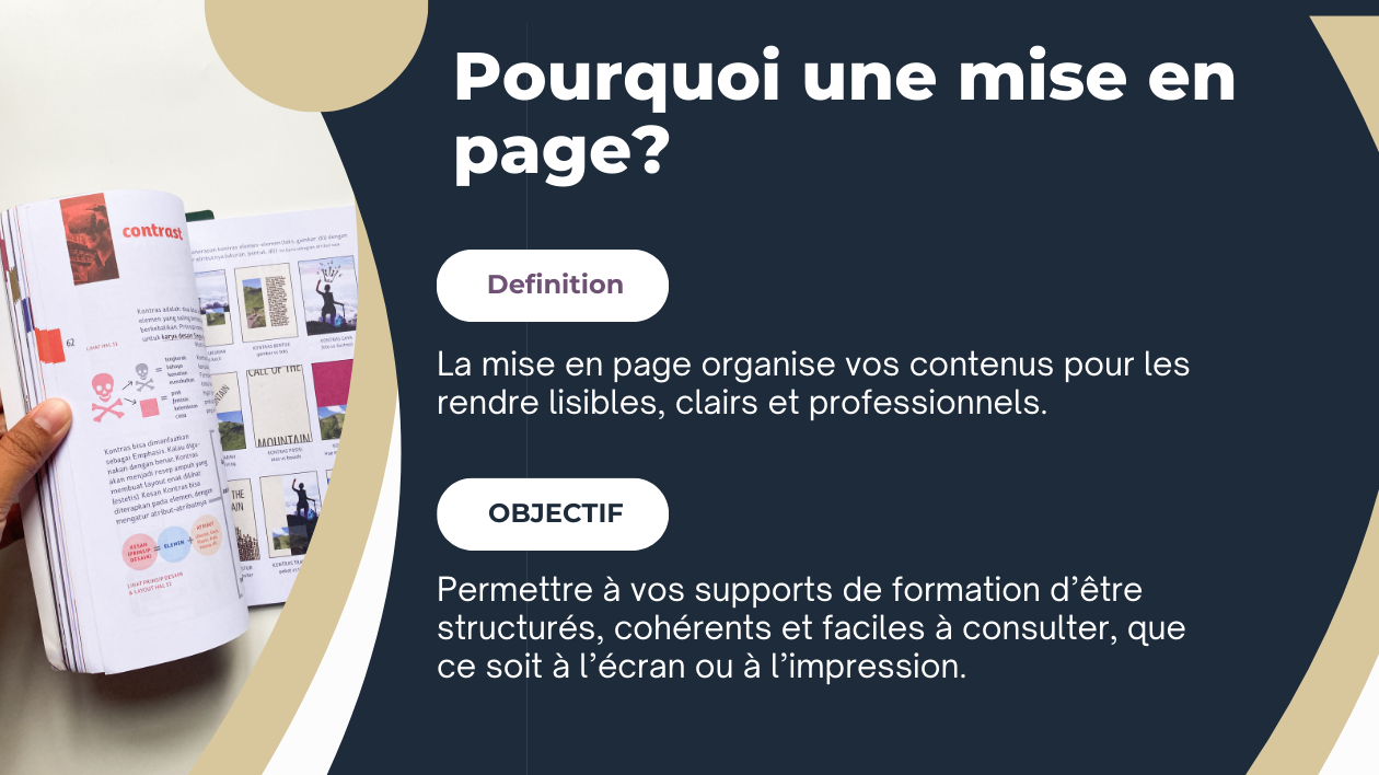Je vais mettre en page vos supports de formation professionnels par ...
