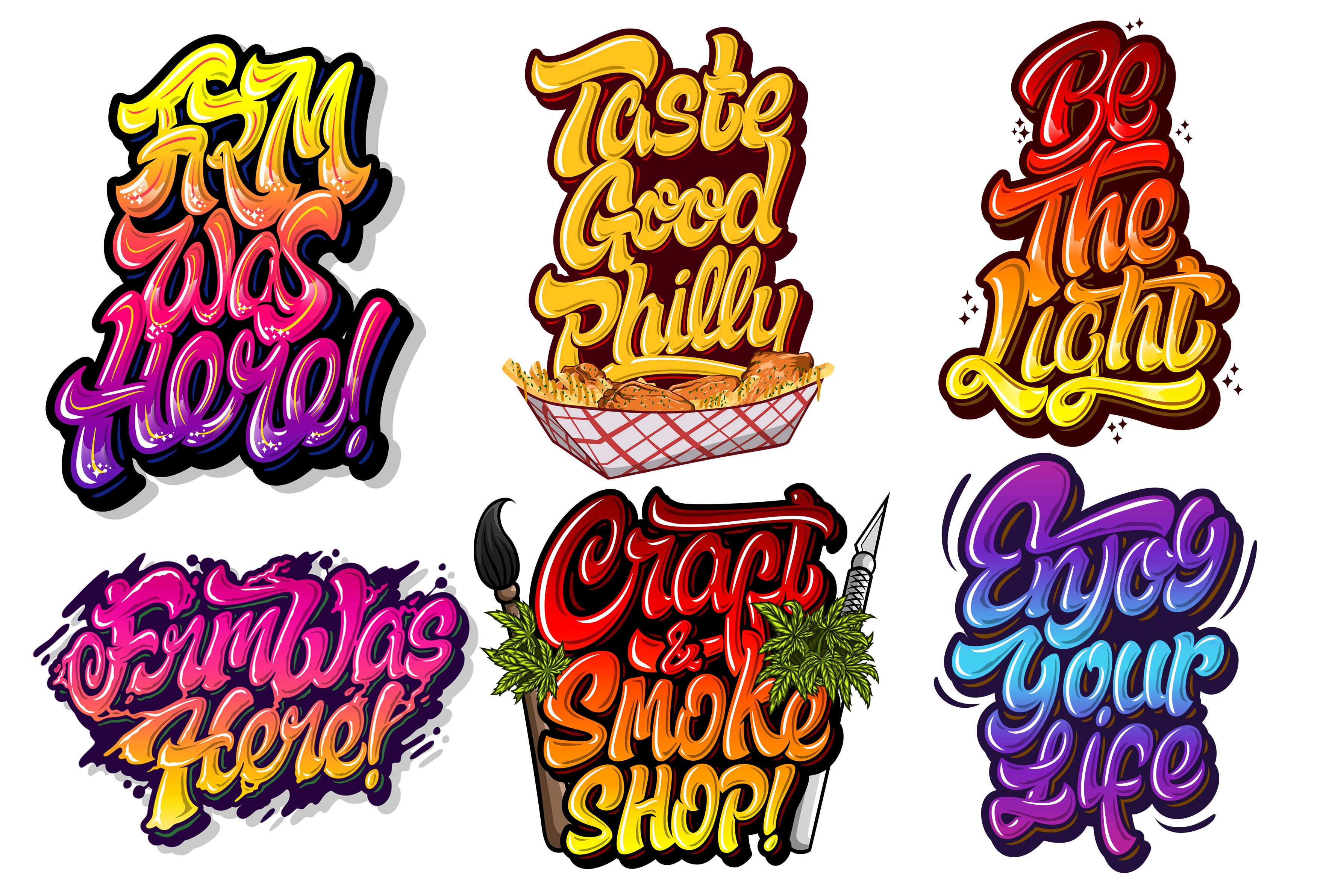 I will do graffiti, lettering, typography for your logo in my style by ...