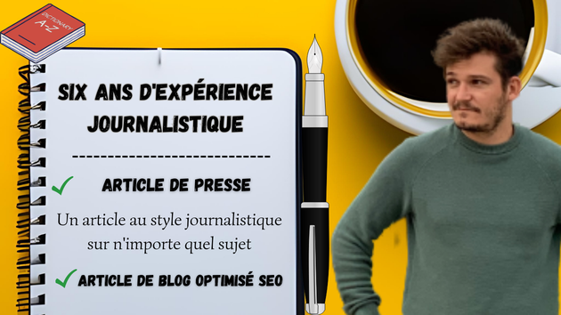 Je vais rédiger un article de presse ou pour votre blog référencé SEO par Stephane_Monier