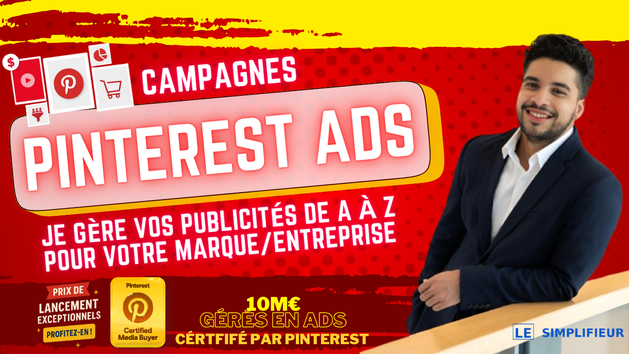 Je vais gérer vos campagnes Pinterest Ads pour booster vos ventes et ...