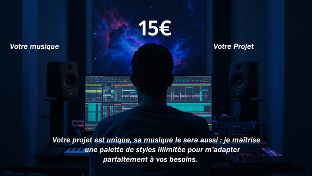 Je vais composer une musique pour votre projet par Almyor