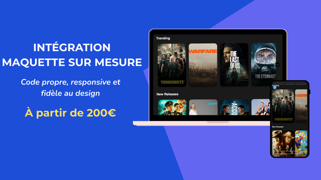 Je vais transformer votre maquette Figma en site web responsive par ...