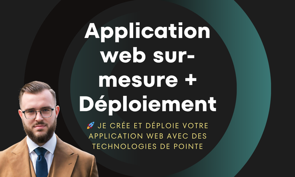 Je vais créer et déployer votre application web par samuelclauzon