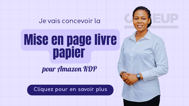Je vais faire la mise en page rapide et professionnelle de votre livre ...